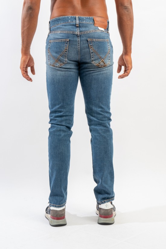 Jeans Roy rogers 517 d021 denim elast RRU075D0210028 Taglia 30 Colore ...