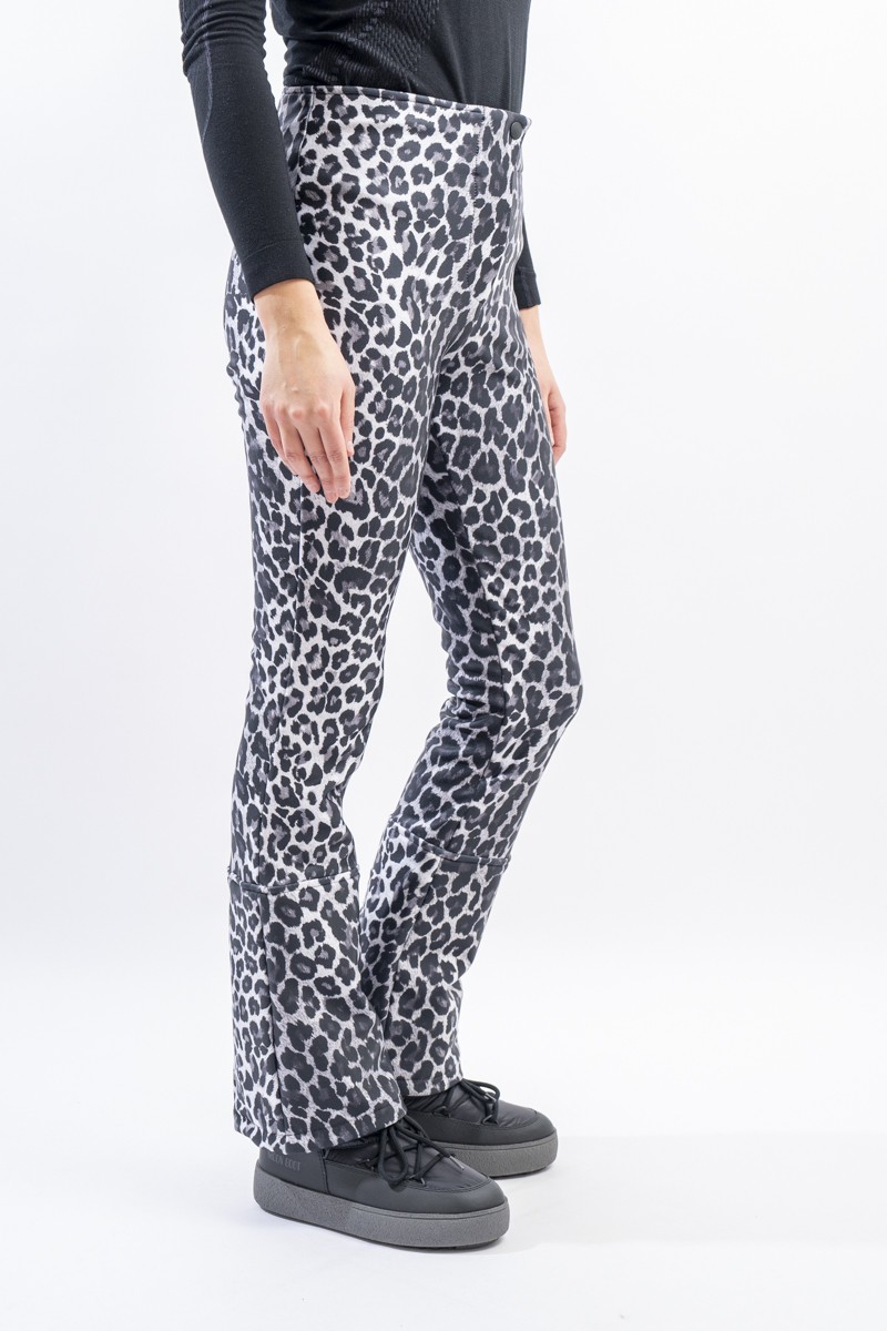 Panski ROBERTA TONINI Diva Ski Pants P1040 W63F Size 42 Color LEOPARD ...