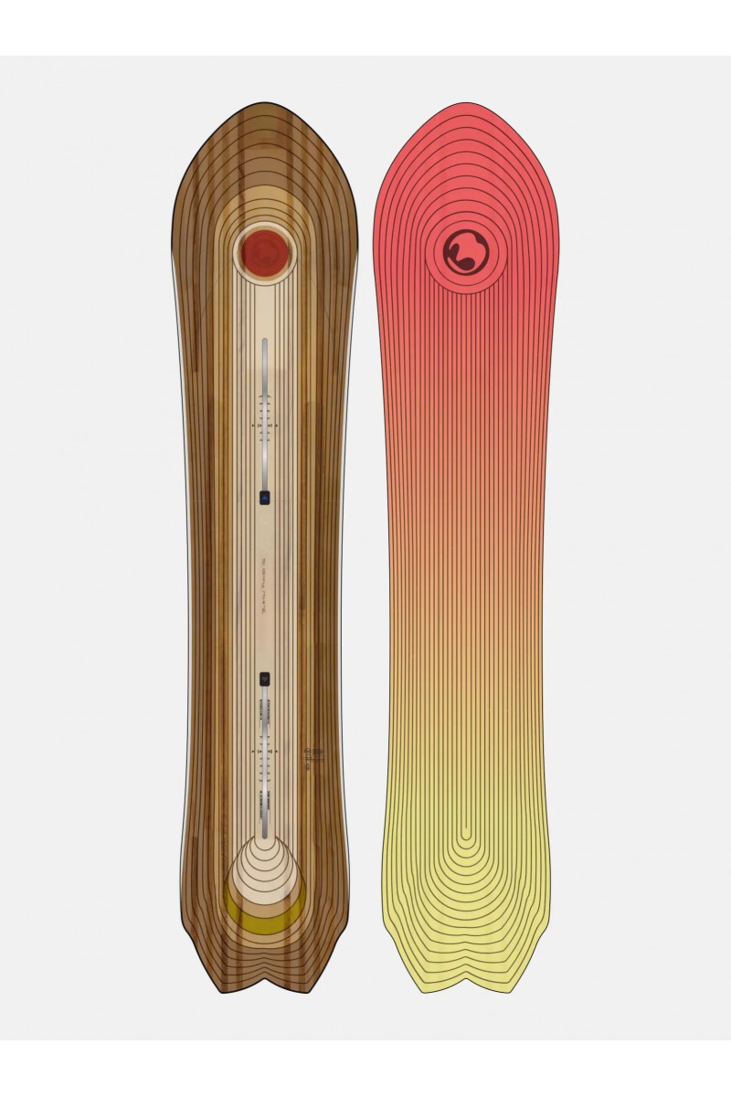 Snowboard BURTON FISH 3D DIRECTIONAL FLAT TOP SNOWBOARD 22235103000 ...