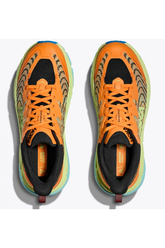 HOKA M MAFATE SPEED 4 HK1129930 Shoes. Size 10 Color SOLAR FLARE ...
