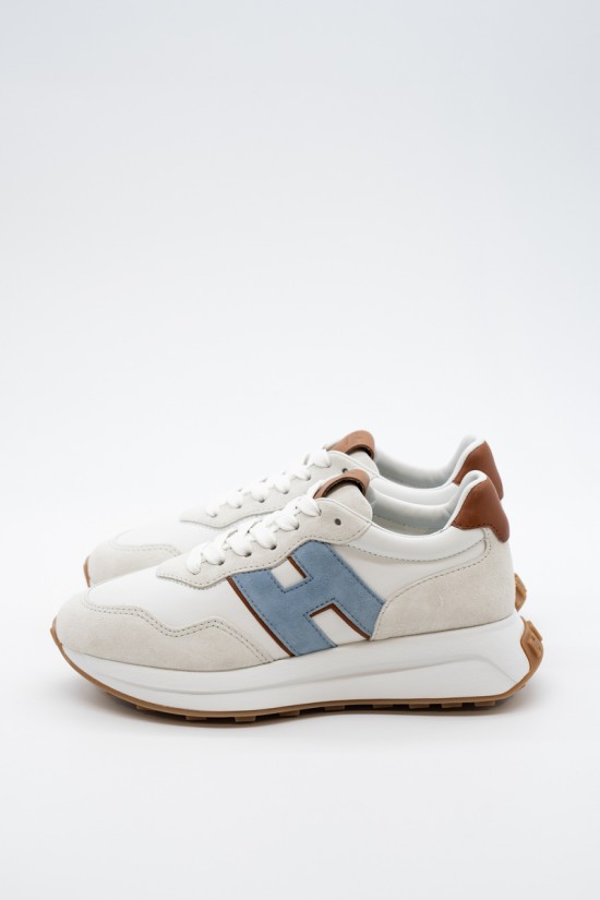 Shoe HOGAN H641 lace-up h patch HXW6410EH41T63 0SUV Size 37,5 Color ...