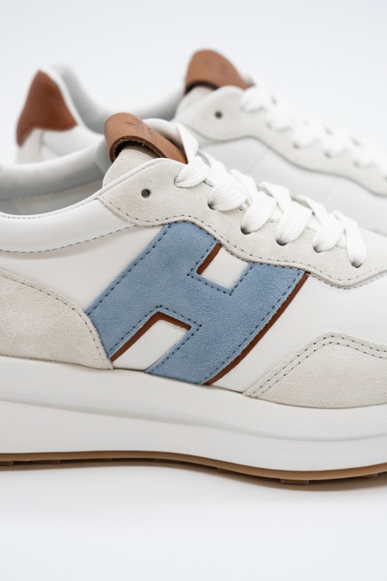 Shoe HOGAN H641 lace-up h patch HXW6410EH41T63 0SUV Size 37,5 Color ...