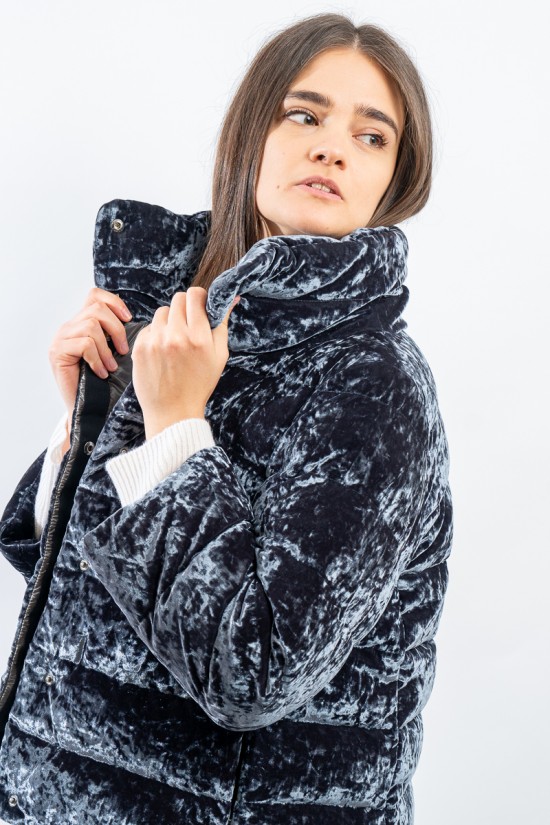 Velvet Hood HERNO Marble Effect Hood PI001961D 12639S Size 40 Color ...