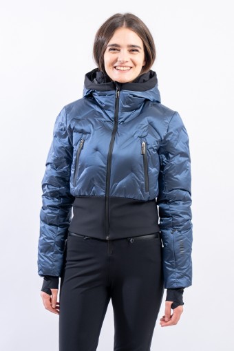 ZERO RH CALIPSO II CROP W JACKET IND3308 Size S Color ABSOLUTE BLUE ...