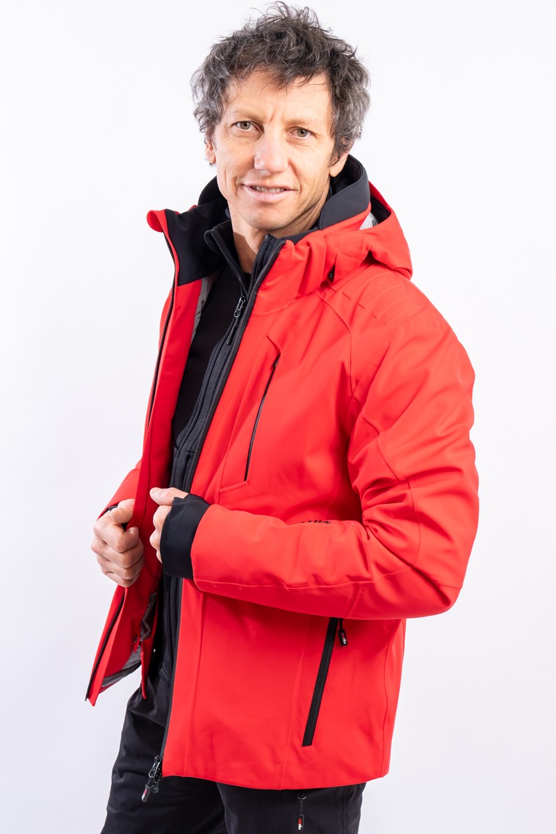 Ski jacket zero rh logo advanced jacket INU3173 Size L Color RED ...