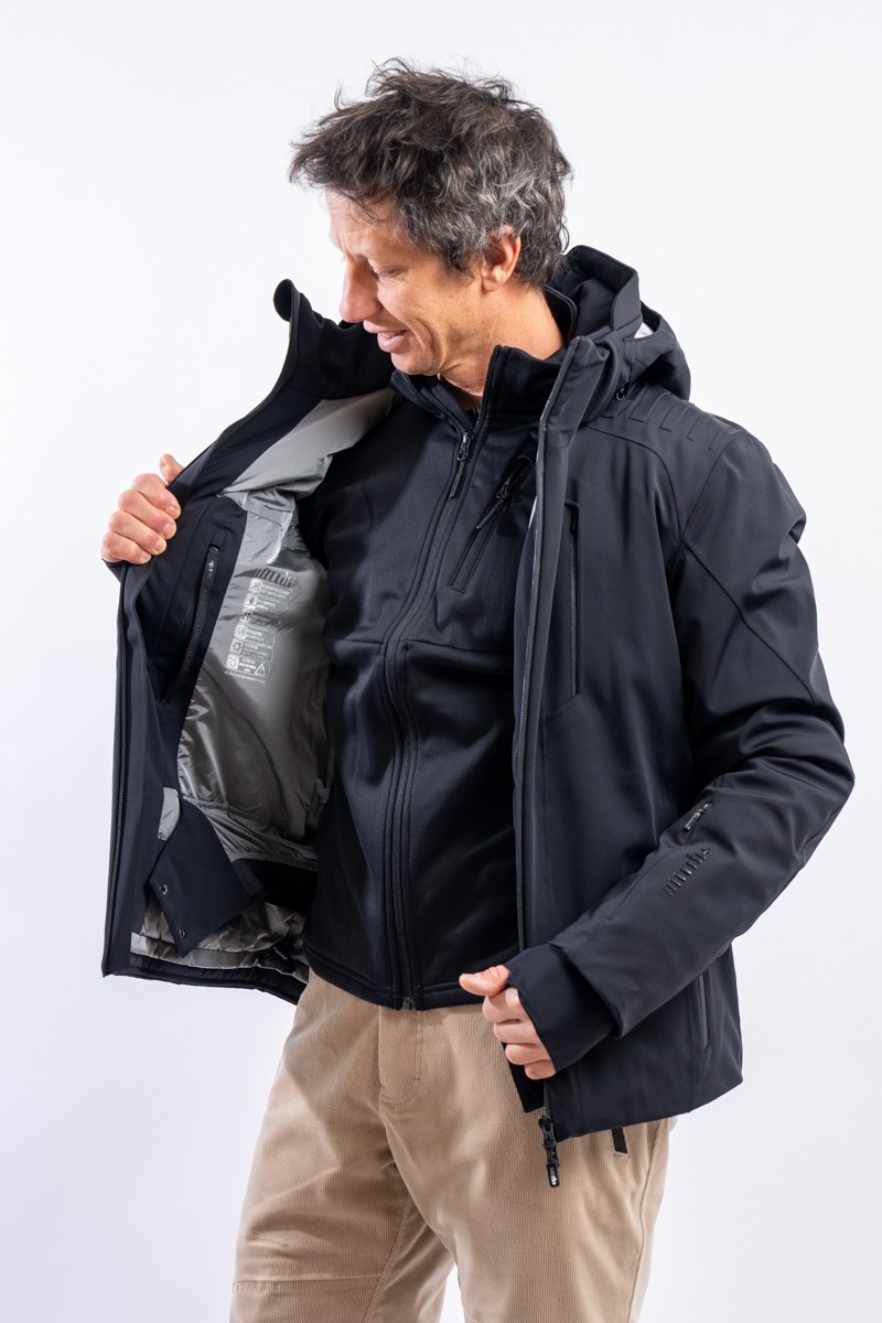 Ski jacket zero rh logo advanced jacket INU3173 Size M Color BLACK ...