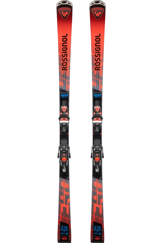 Skis ROSSIGNOL SKI HERO ELITE LT TI KONECT BINDINGS NX12K RRNPL01 Size ...